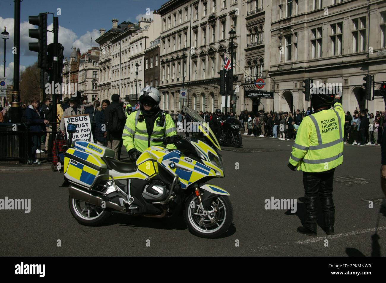 Rolling Thunder Ride of respect for Queen Elizabeth and founder of ...
