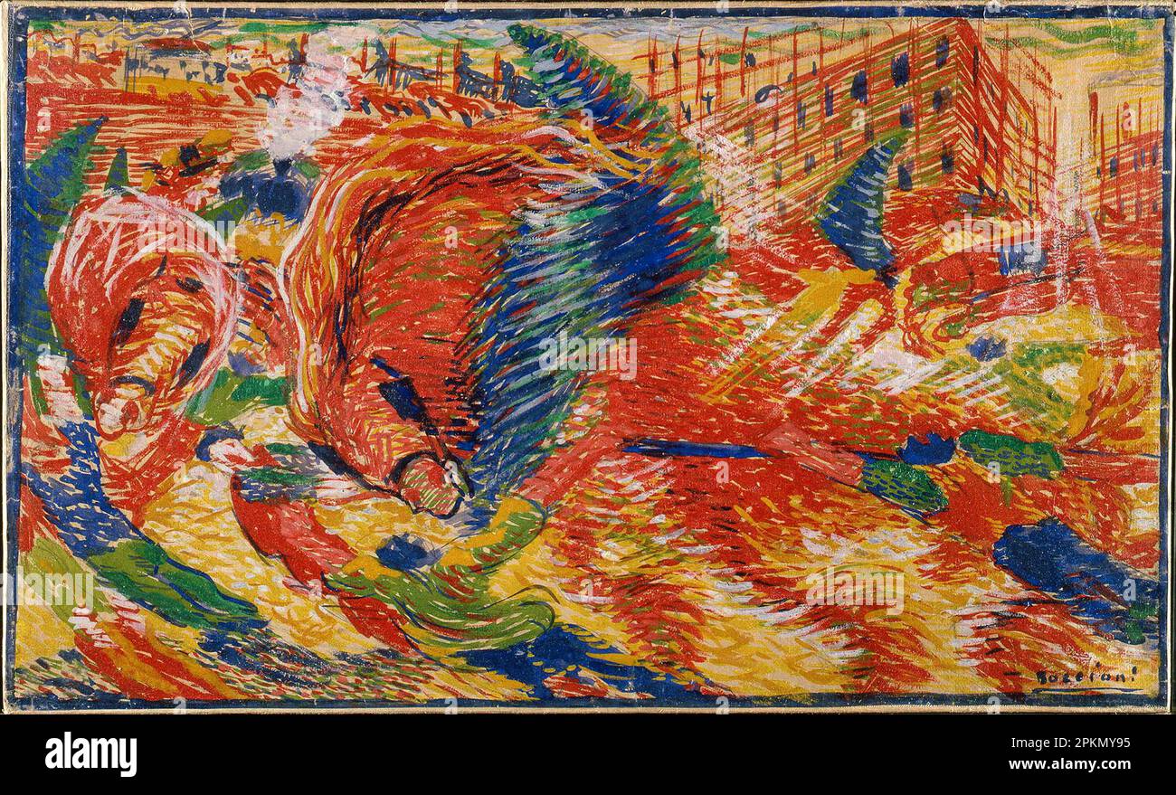 Umberto Boccioni The City Rises