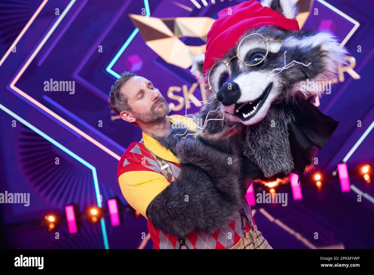 Cologne, Germany. 08th Apr, 2023. Daniel Boschmann, presenter, is on ...