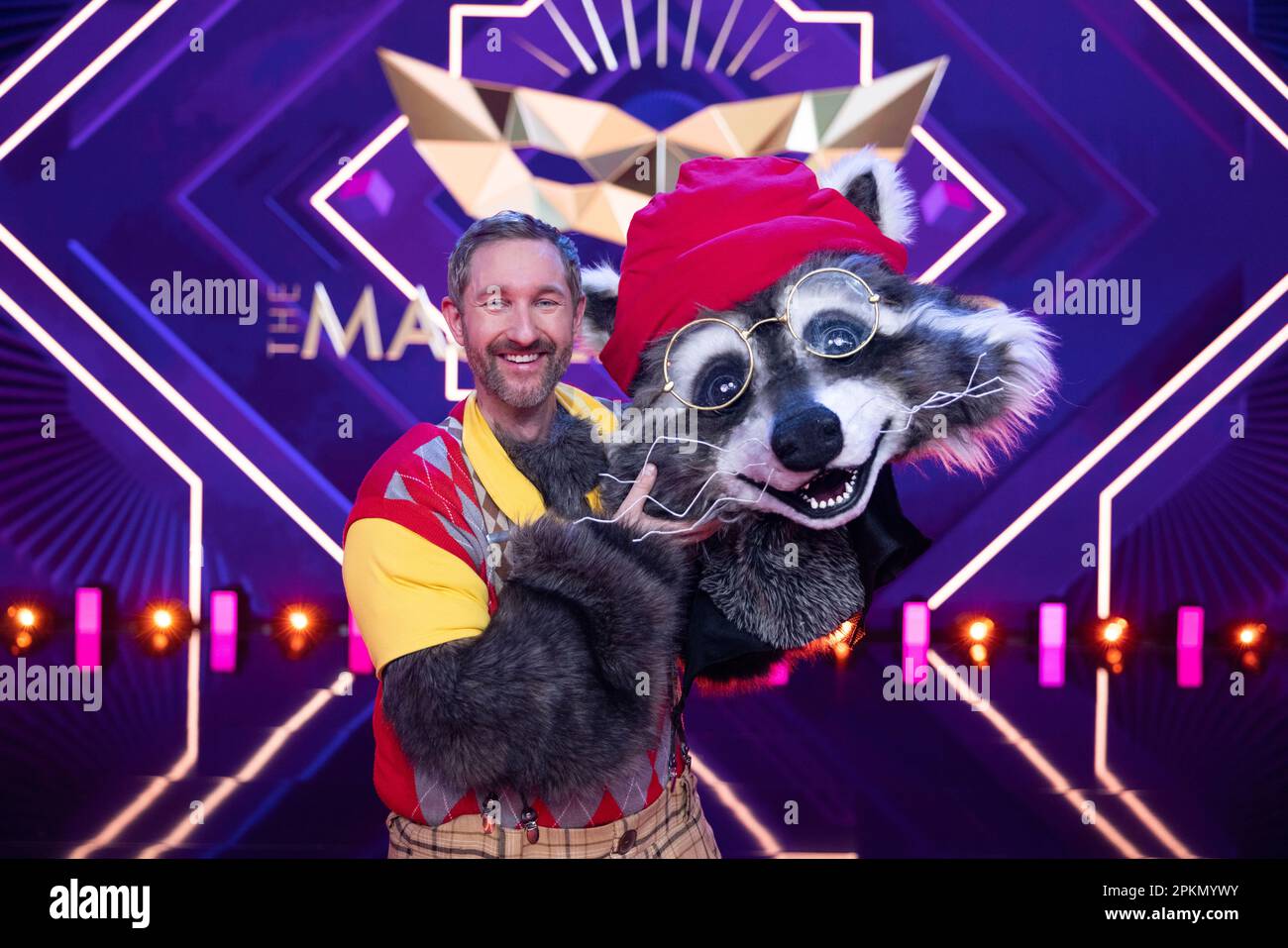 Cologne, Germany. 08th Apr, 2023. Daniel Boschmann, presenter, is on ...