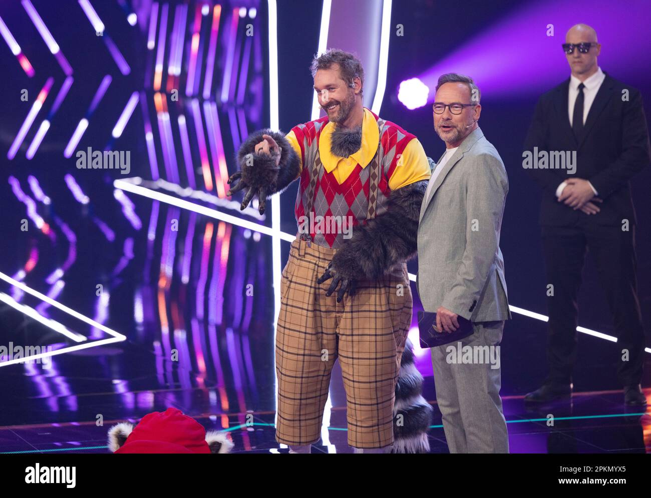 Cologne, Germany. 08th Apr, 2023. Daniel Boschmann, presenter, is on ...