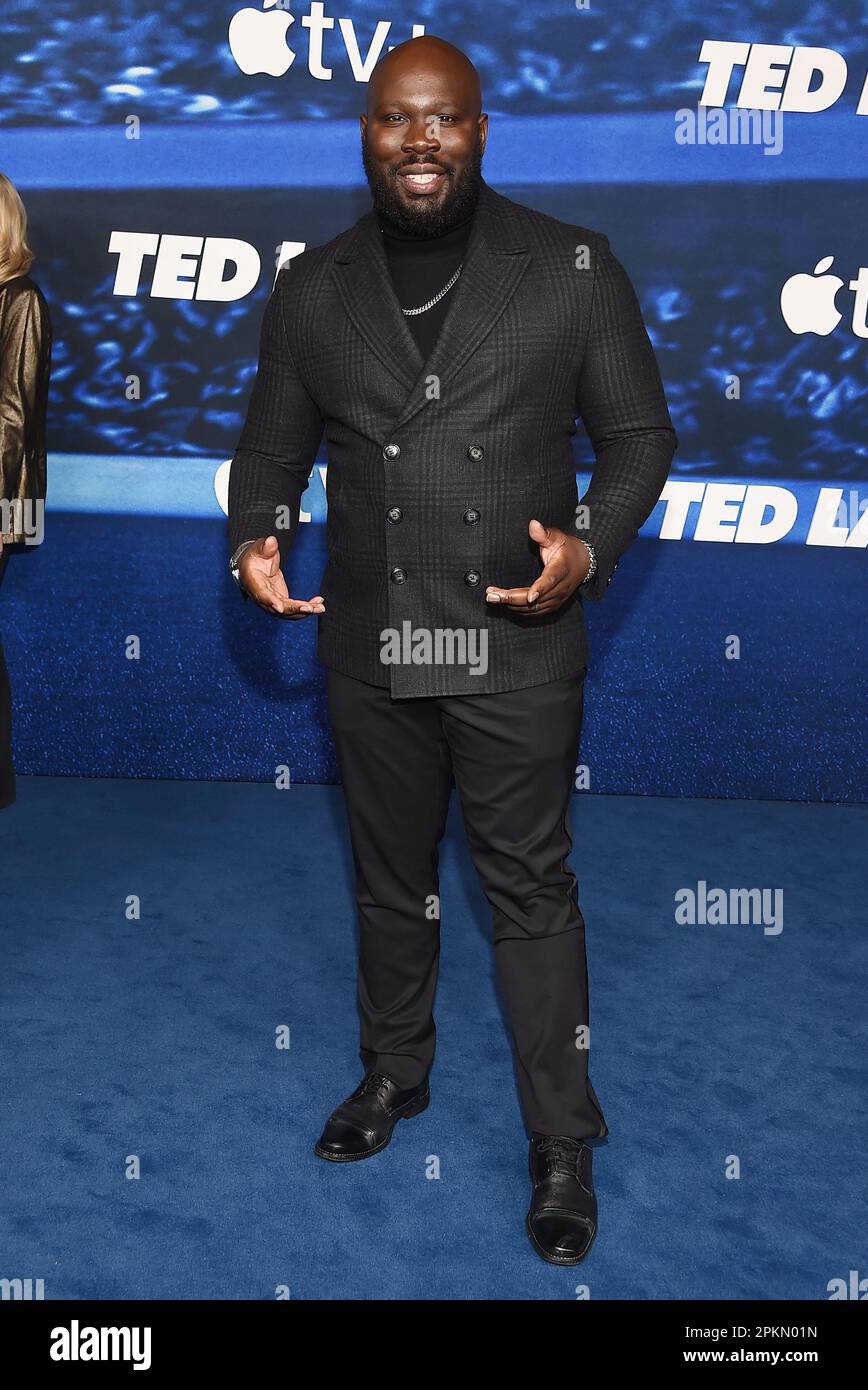 March 7 2023 Los Angeles California Usa Kevin Garry Arrives To The Ôted Lassoà Season 3