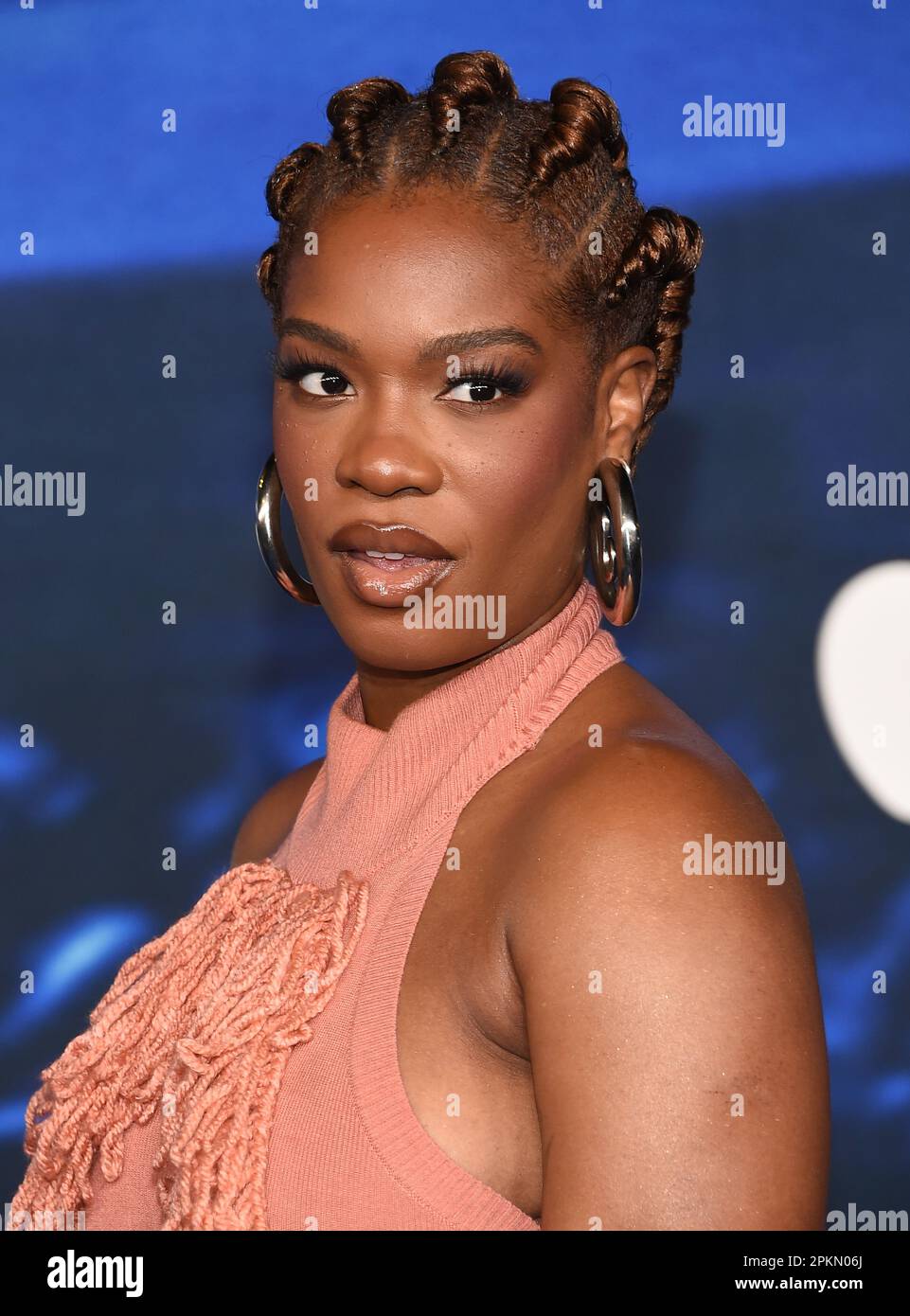 March 7, 2023, Los Angeles, California, USA: Precious Mustapha arrives ...