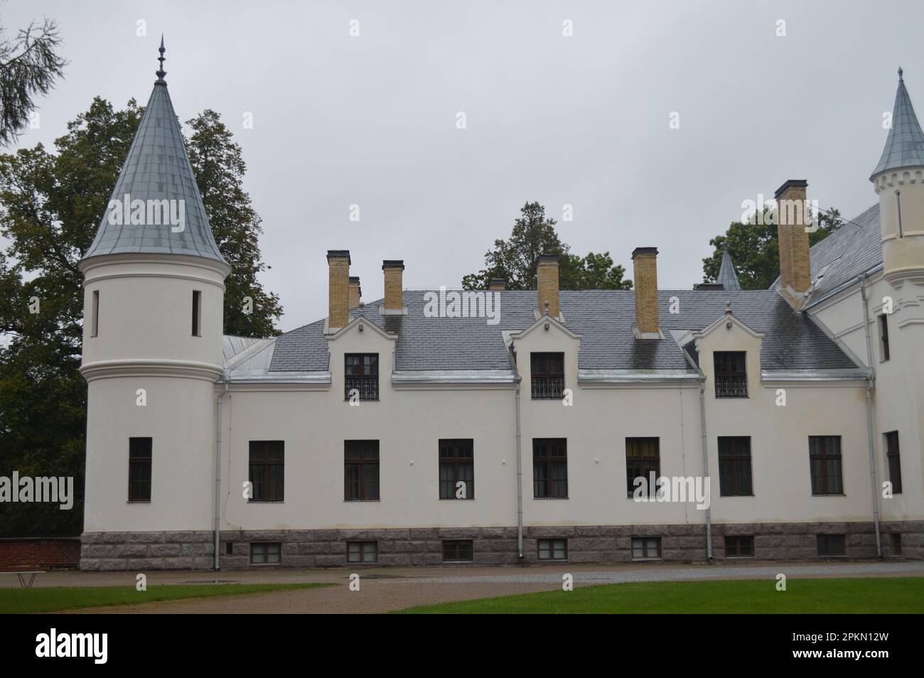 View of Alatskivi Castle in Estonia Stock Photo - Alamy
