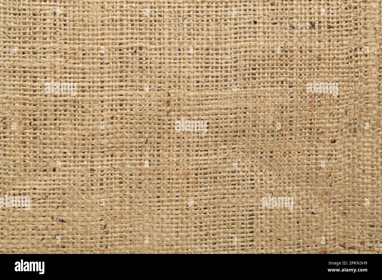 Texture of natural burlap fabric as background, top view Stock Photo ...
