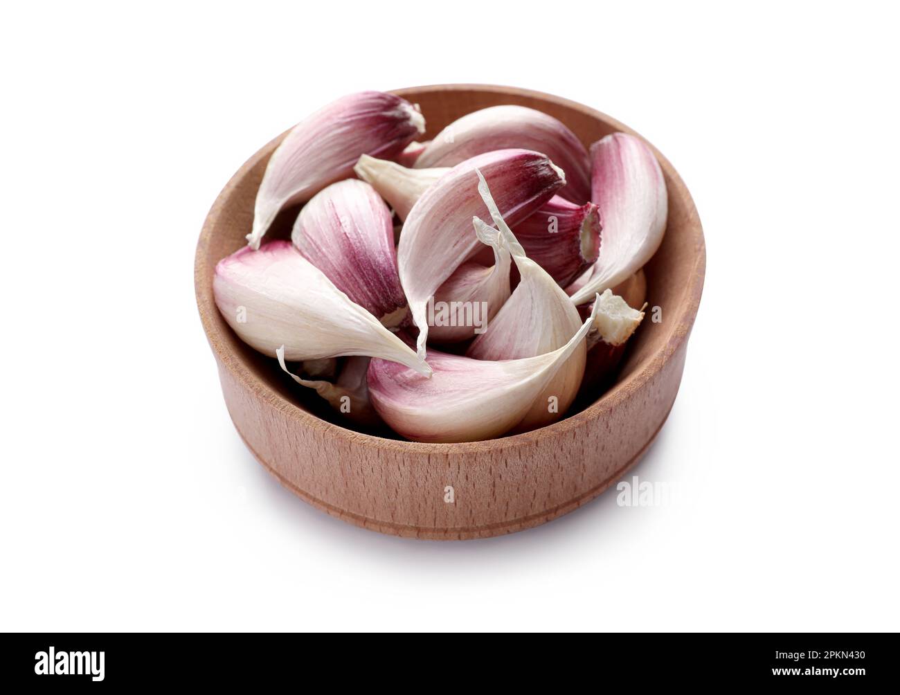 Unpeeled garlic cloves in Cut Out Stock Images & Pictures - Alamy