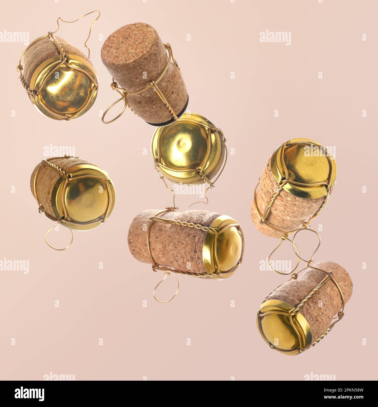 Corks falling hi-res stock photography and images - Alamy