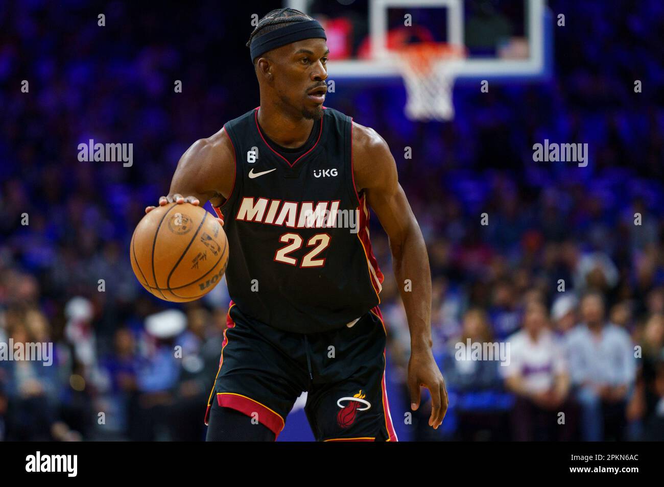 Miami Heat's Jimmy Butler in action during the NBA basketball game ...