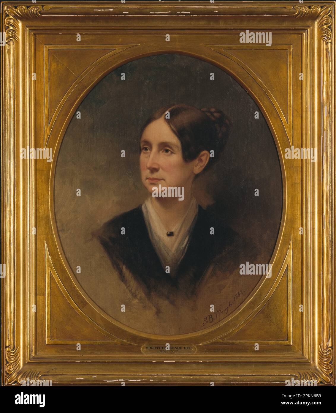 Dorothea Lynde Dix 1868 by Samuel Bell Waugh Stock Photo - Alamy