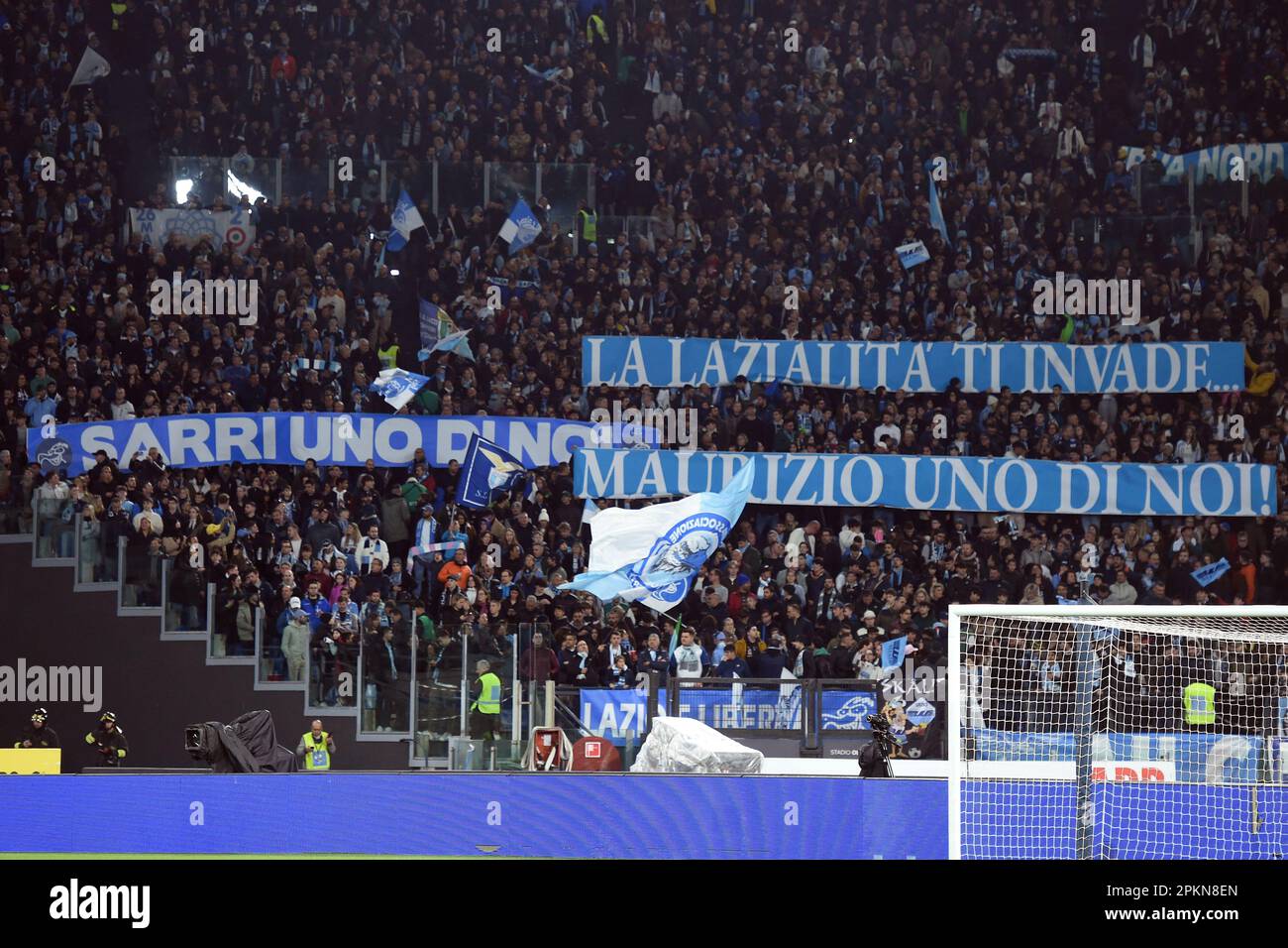 Lazio fans hi-res stock photography and images - Alamy
