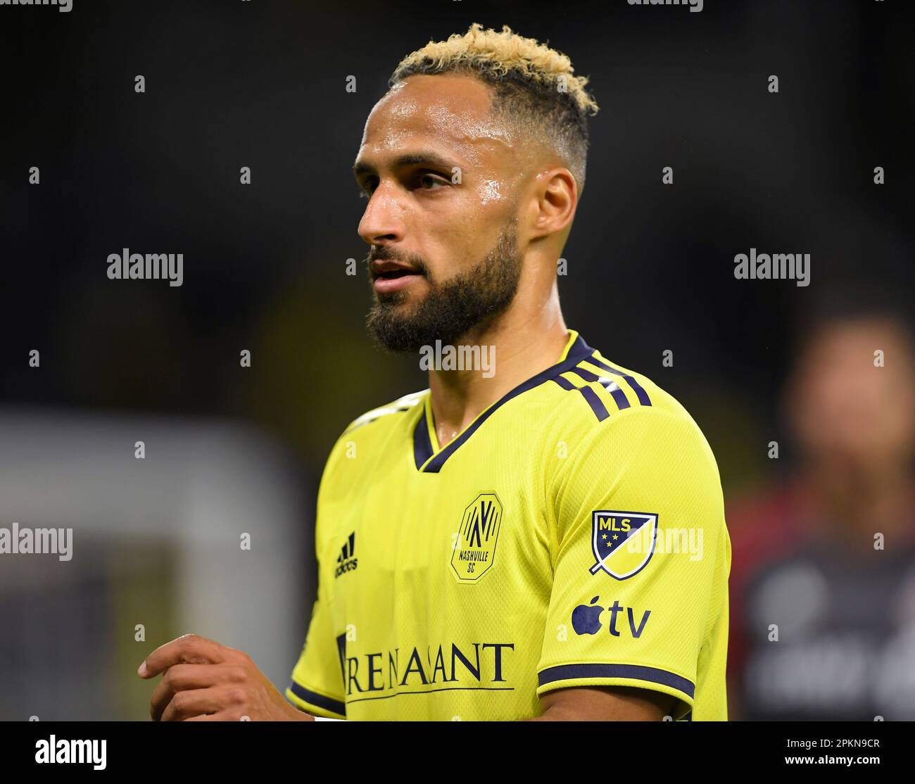 April 8, 2023: Nashville SC midfielder Hany Mukhtar (10) during the ...
