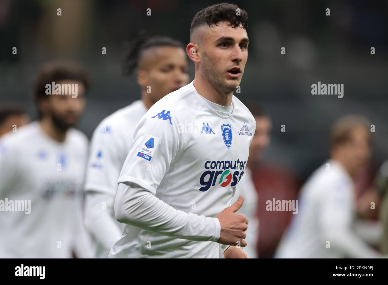 Milan, Italy, 7th April 2023. Roberto Piccoli of Empoli FC during the ...