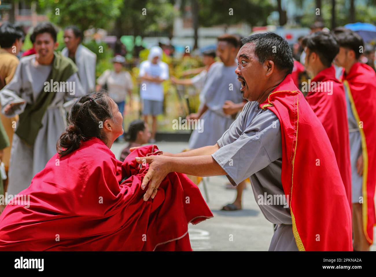 "SENAKULO" A Reenactment of Jesus Christ's passion and death in San ...