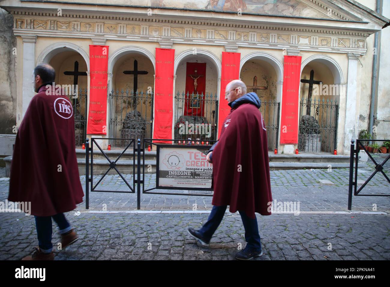 Pagani, Italy. 07th Apr, 2023. Pagani, Salerno, Italy - April 07, 2023 ...