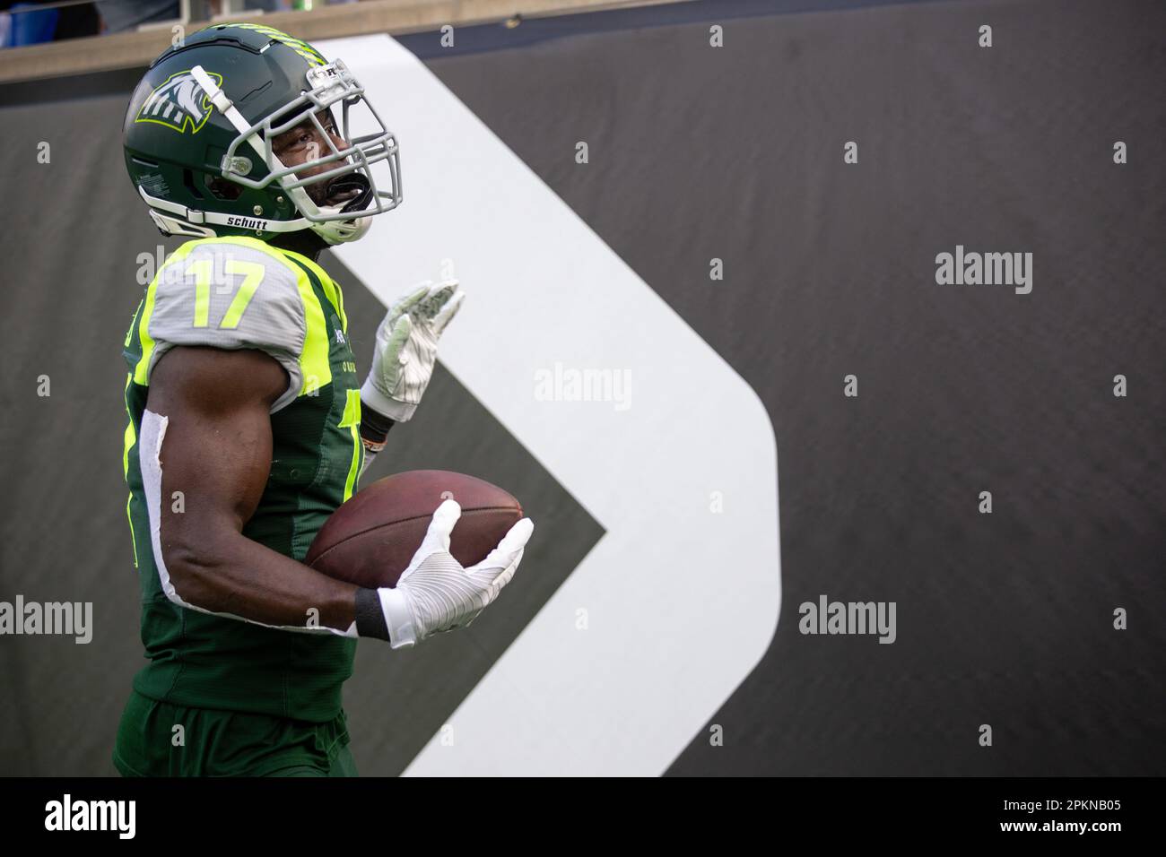 April 8, 2023: Orlando Guardians wide receiver ELI ROGERS (17) runs by ...