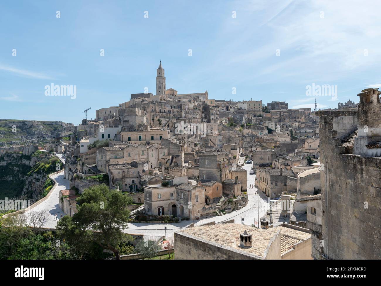 Cave house in Matera. Historical site with replica of a cave house ...