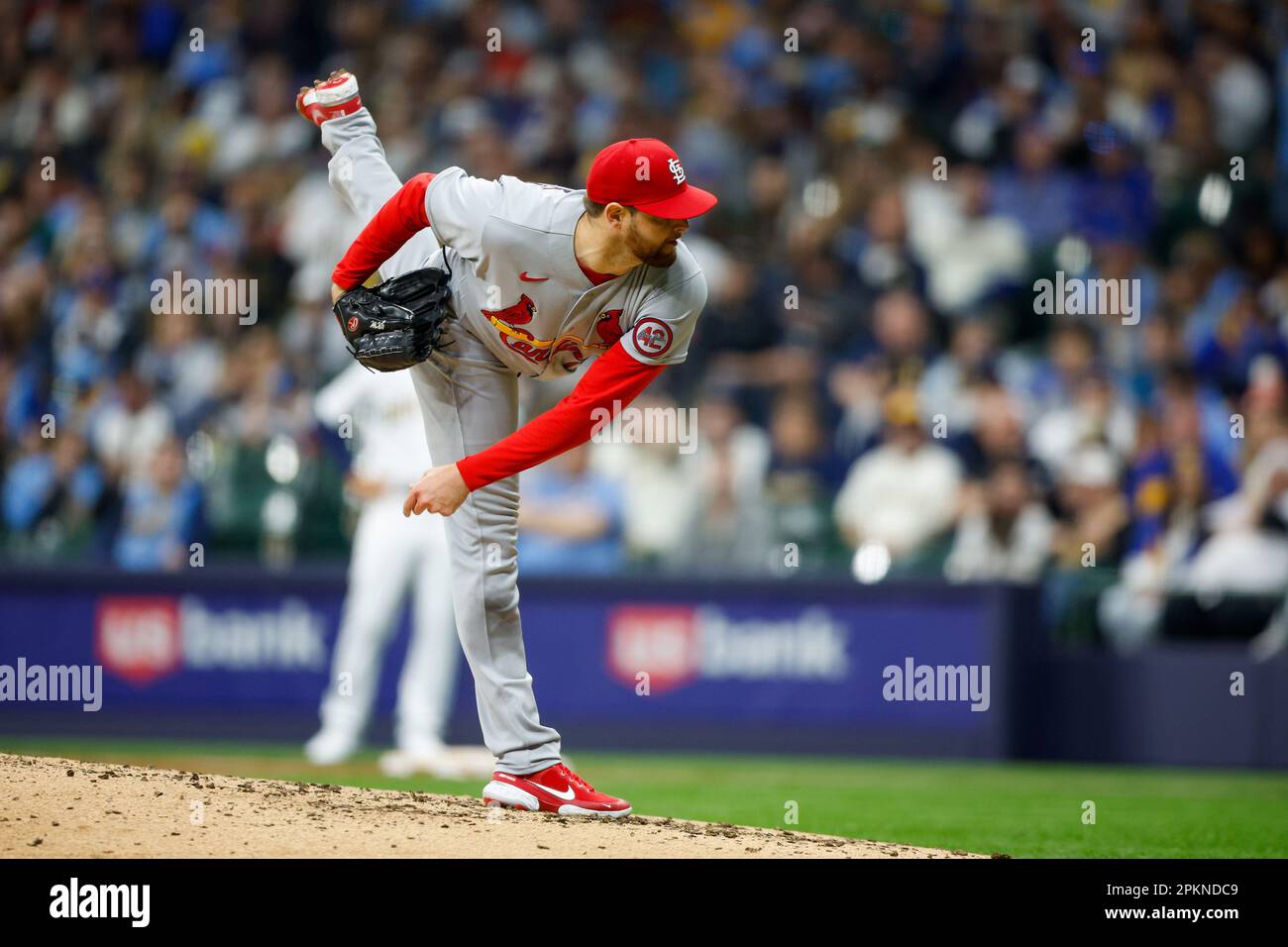 April 8, 2023: St. Louis Cardinals starting pitcher Jordan Montgomery ...