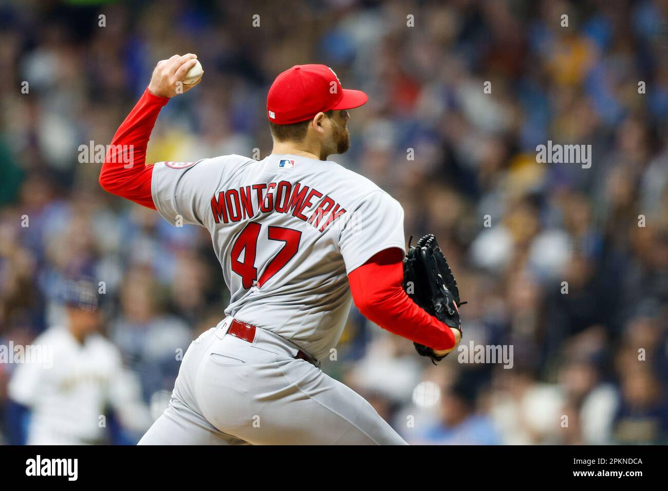 April 8, 2023: St. Louis Cardinals starting pitcher Jordan Montgomery ...