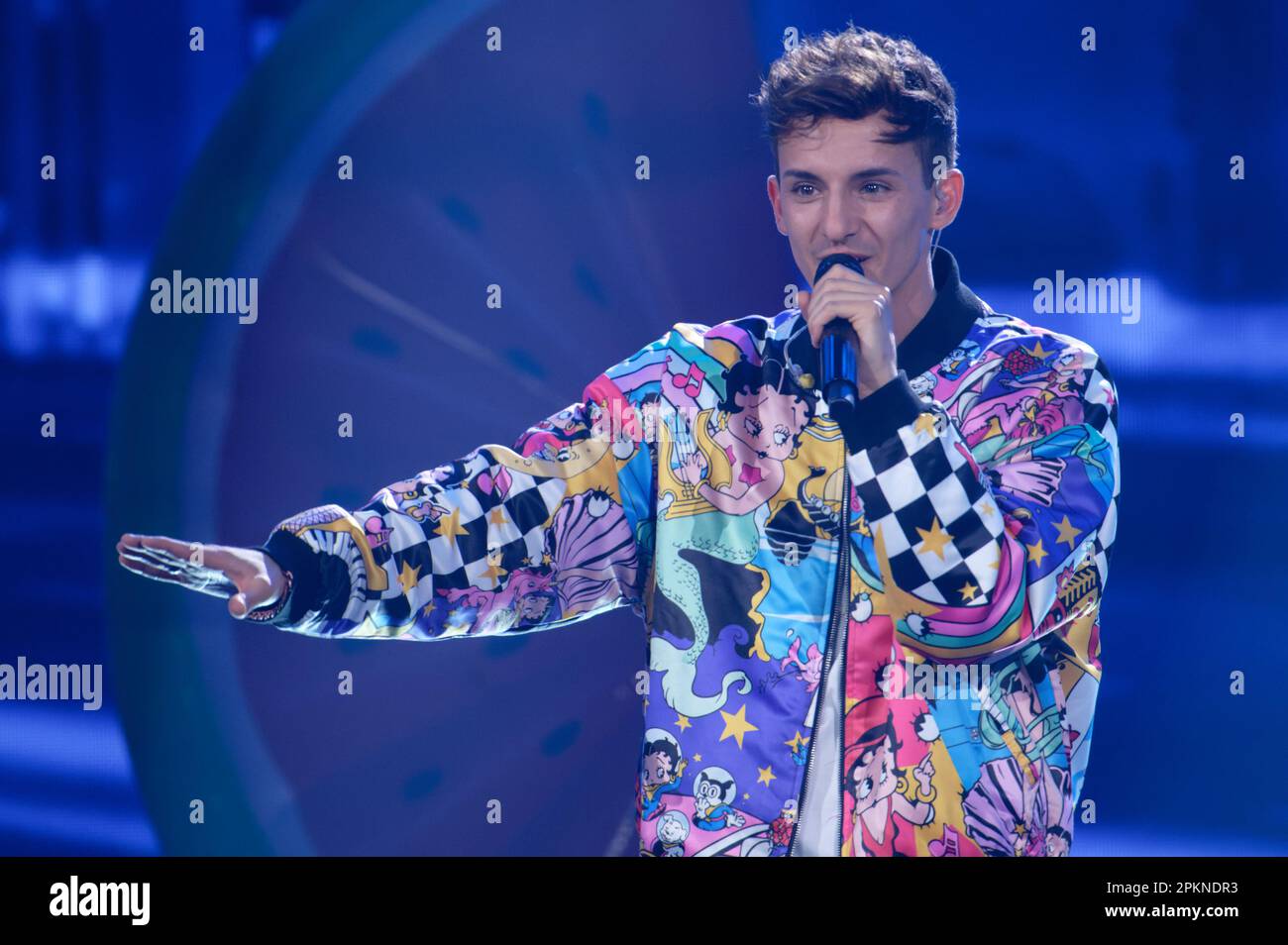 Cologne, Germany. 08th Apr, 2023. The candidate Peris Achilleas ...