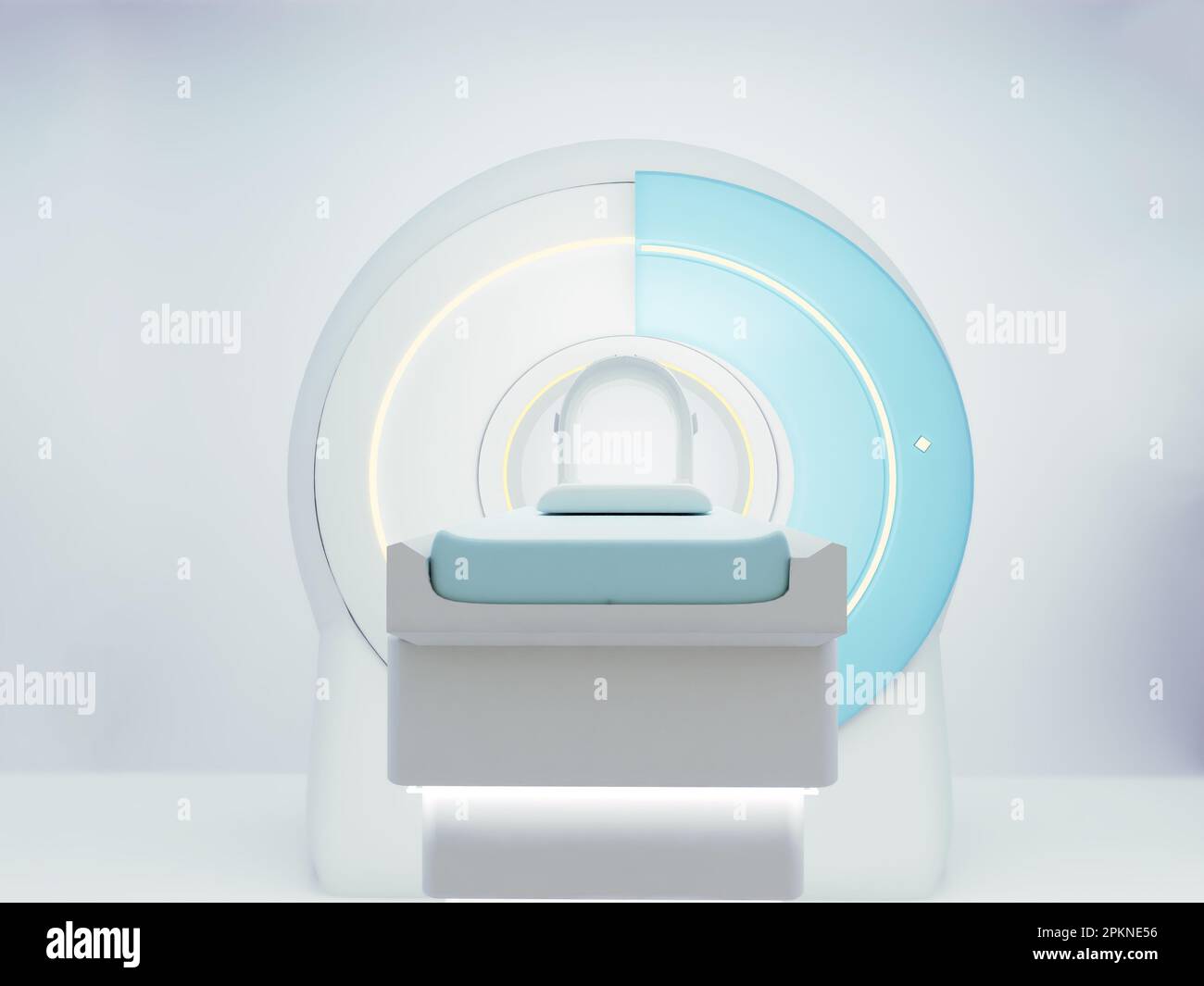 MRI SCANNER 3D- Magnetic resonance imaging device in Hospital 3D ...