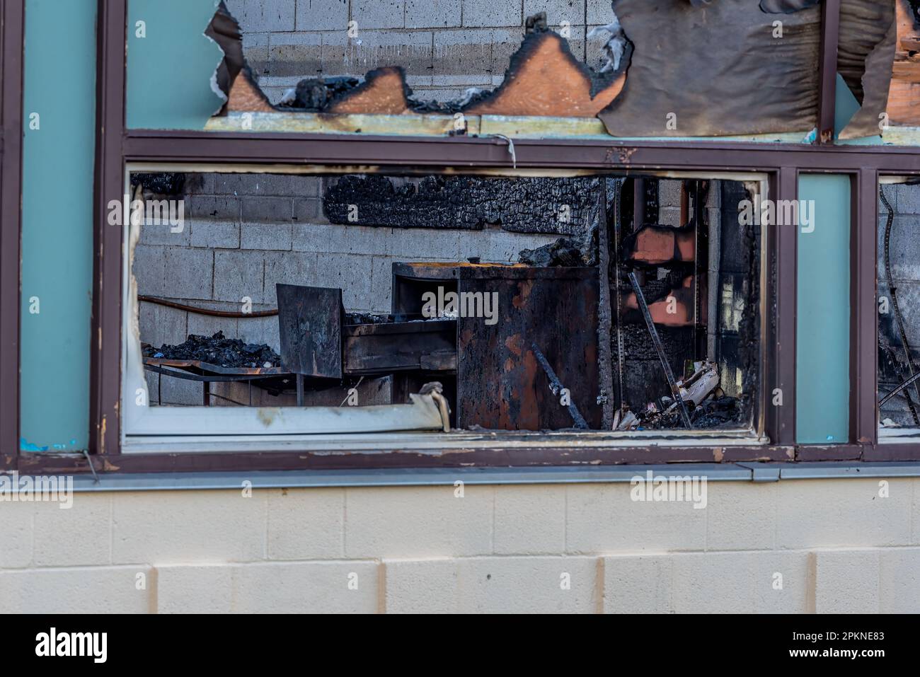 Stewart Valley, SK, Canada- Aug 28, 2022: The ruins of Stewart Valley ...