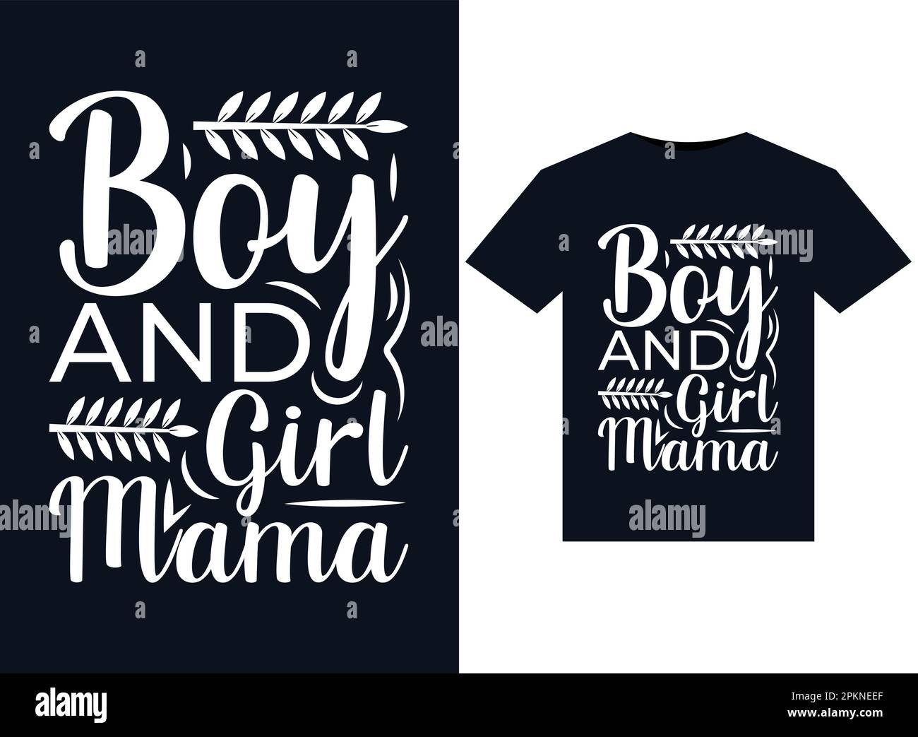 Mama tee shirt Stock Vector Images - Alamy