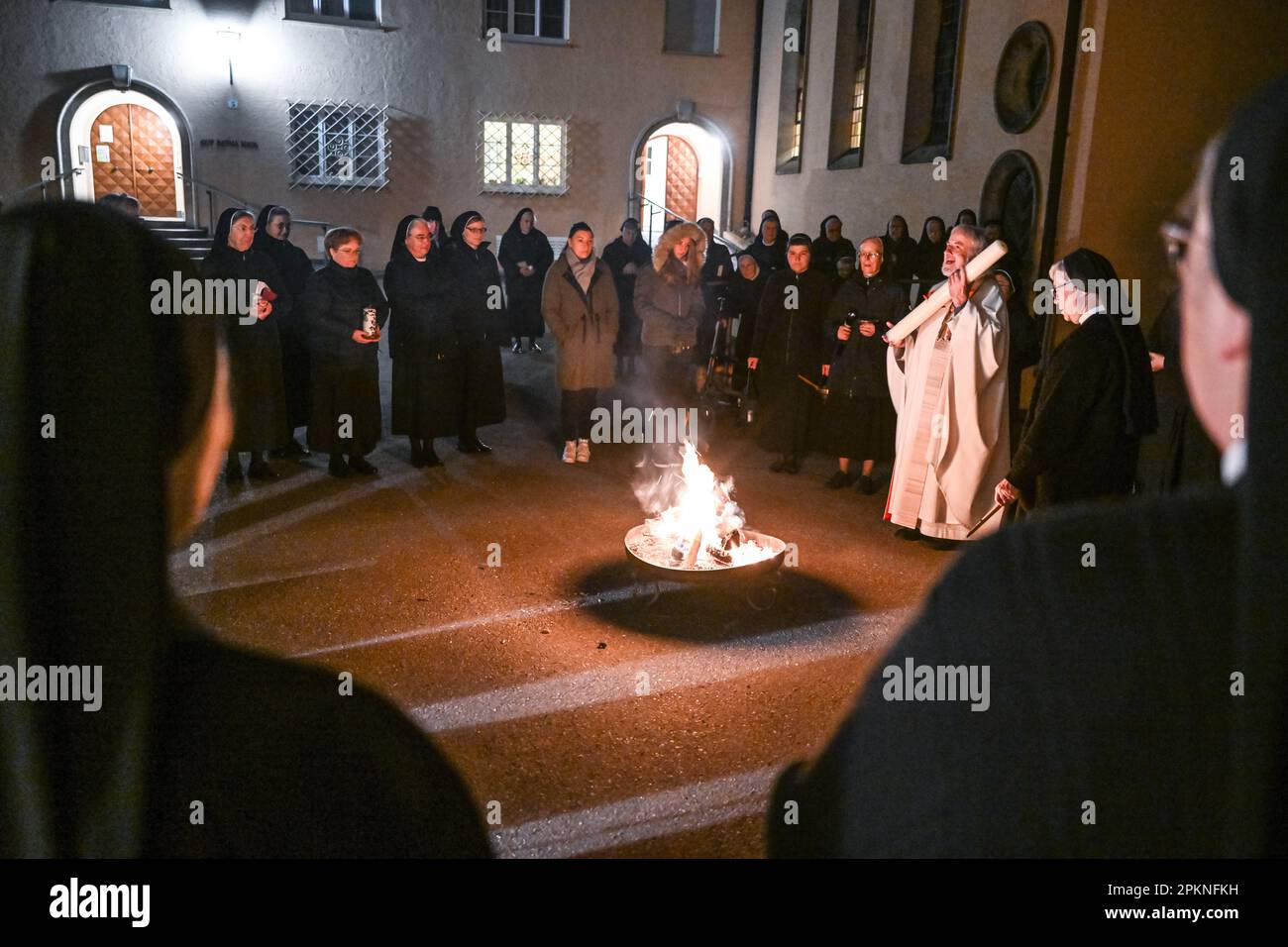 Reute Bei Bad Waldsee, Germany. 09th Apr, 2023. Father Ulrich Steck ...
