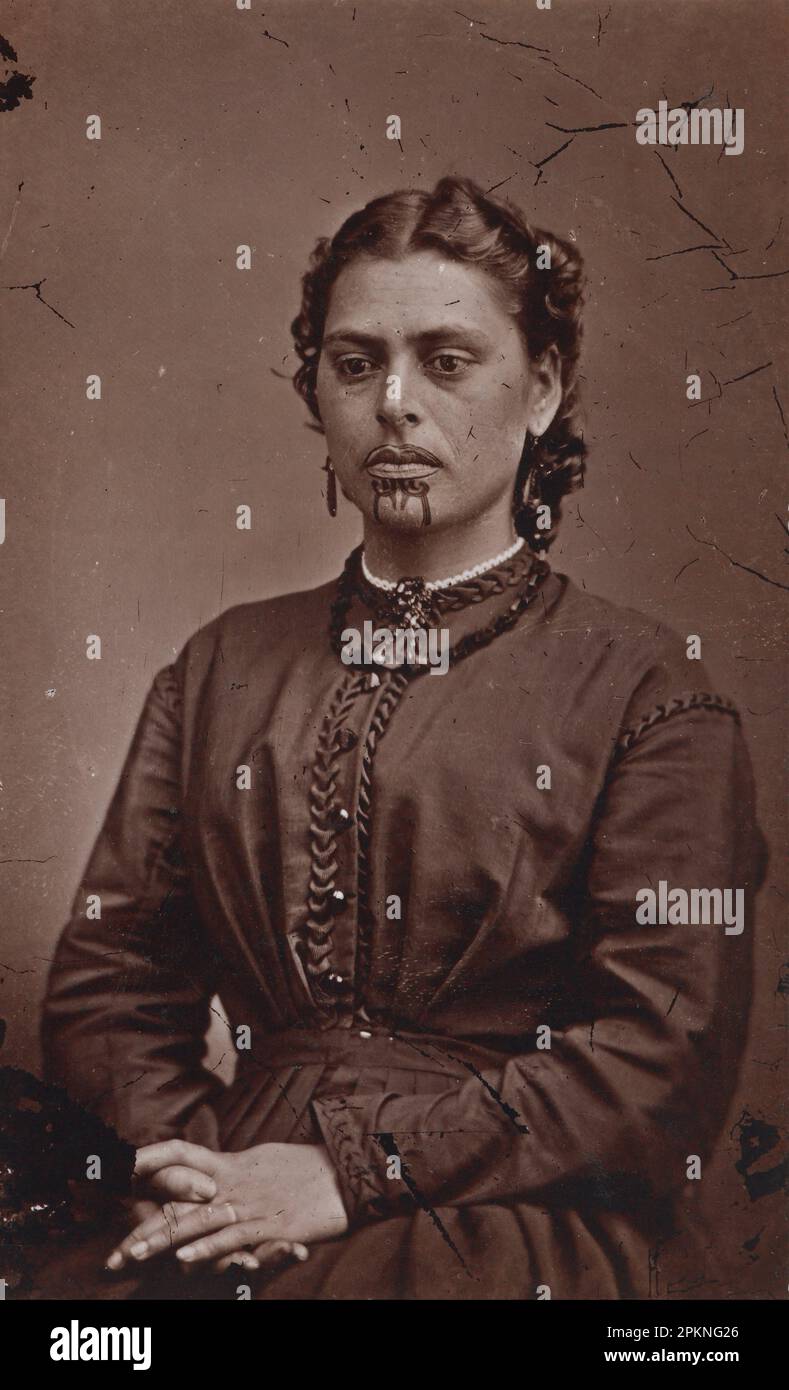 Mrs Rabone 1871 by American Photographic Company Stock Photo - Alamy