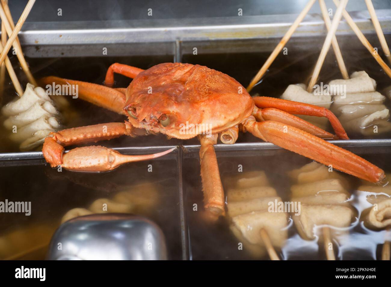 Local hawker stall traditional korean gourmet on street food bazaar ...