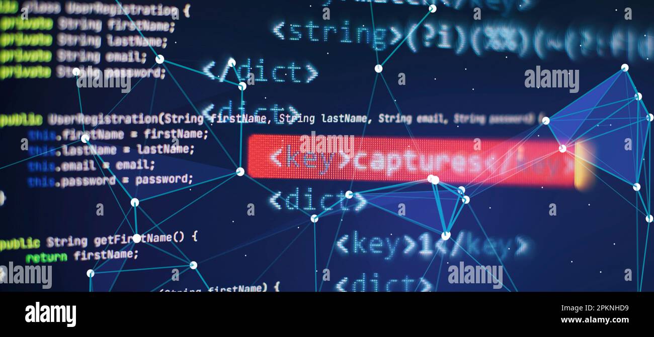 Monitor Closeup Of Function Source Code Abstract It Technology