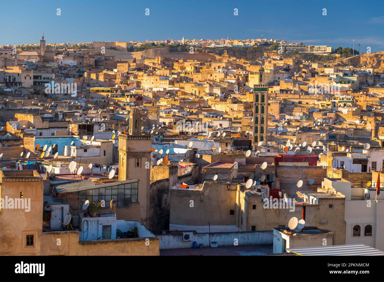 Aerial view of the city of fez hi-res stock photography and images - Alamy