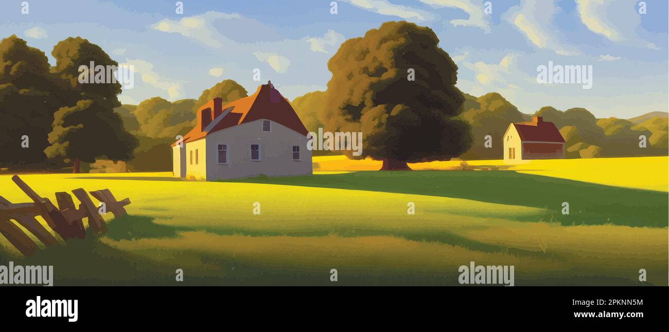 Medieval village huts Stock Vector Images - Alamy