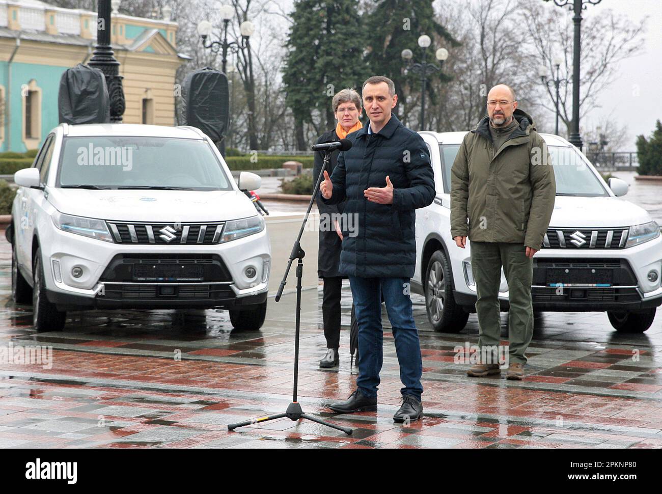 Non Exclusive: KYIV, UKRAINE - APRIL 6, 2023 - Minister of Health of ...
