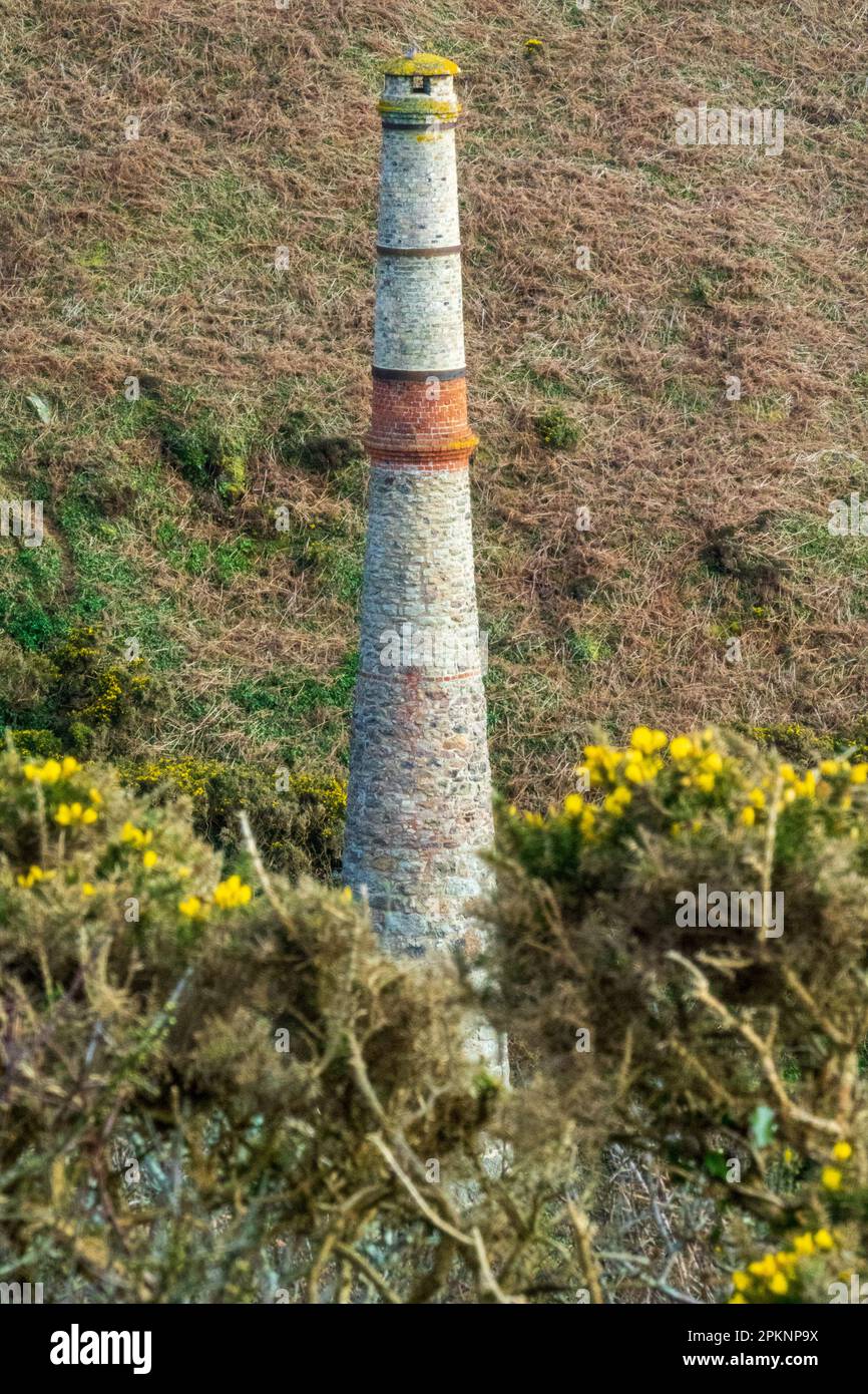 Lower Boscean Mine Stock Photo - Alamy