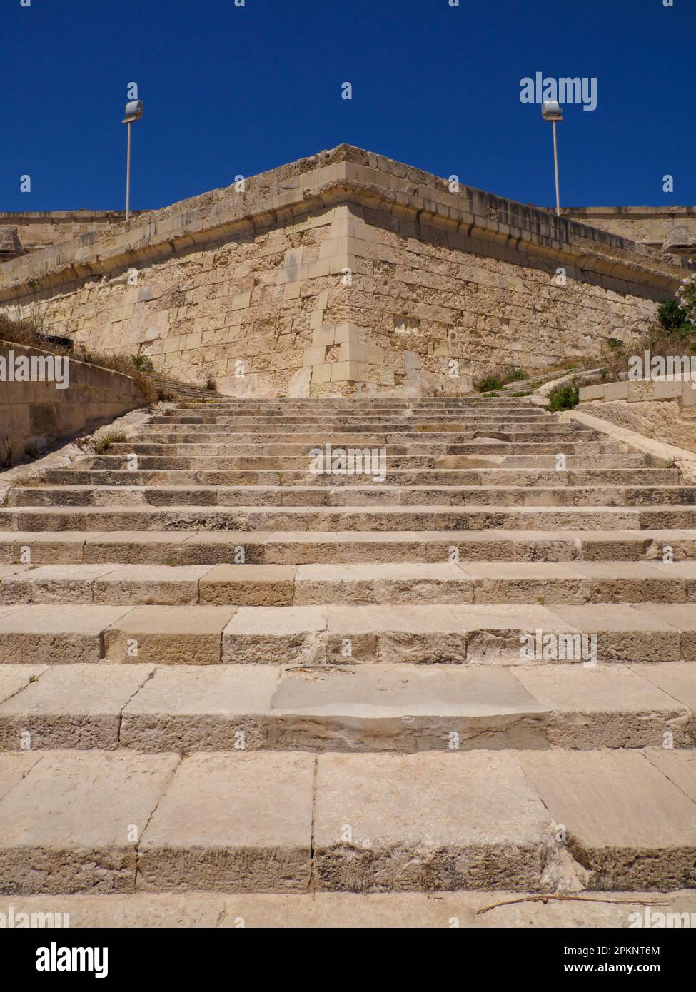 Gżira, Malta - May 2021: Fort Manoel is a star fort on Manoel Island ...