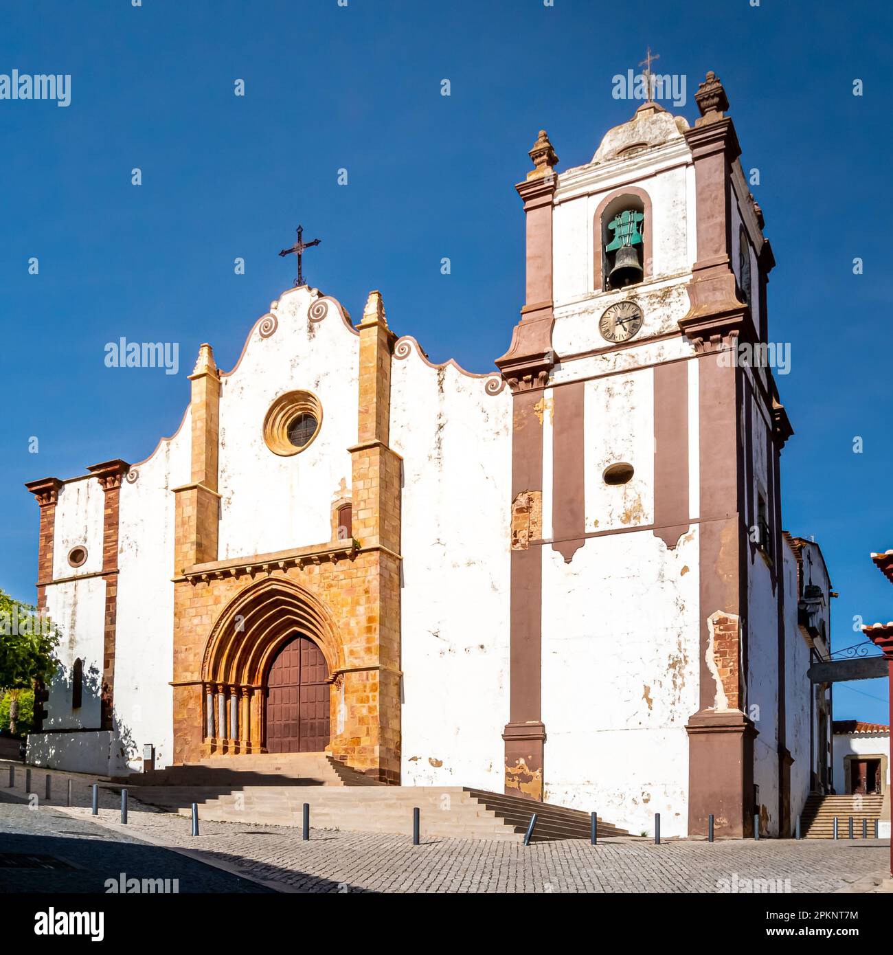 Sé Catedral de Silves, a national monument cathedral with a gothic ...