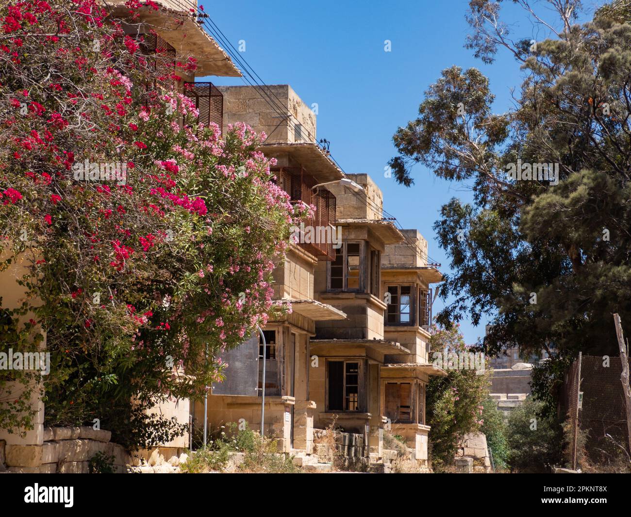 Manoel Island, Malta - May, 2021: Abandoned buildings of Regional ...