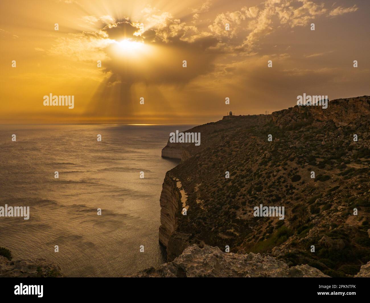 Dingli Cliffs is a rock formation over 200 meters high, which for ...
