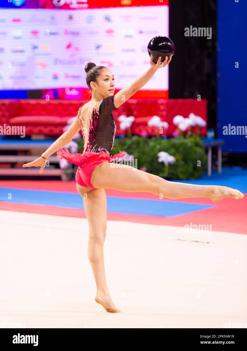 Sofia, Bulgaria. March 31, 2023. Elisabeth Jamil of Finland performs ...