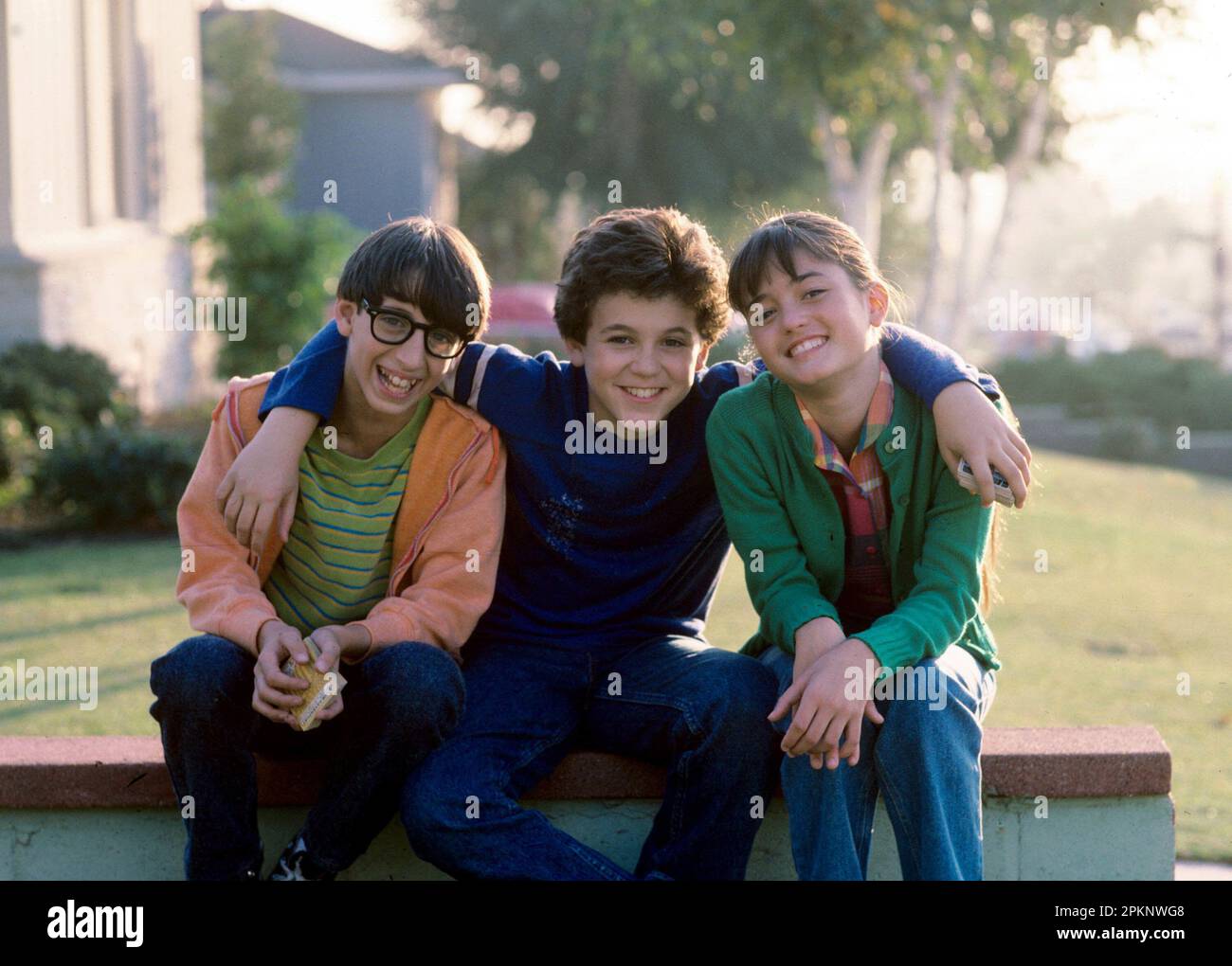 Danica Mckellar Fred Savage And Josh Saviano In The Wonder Years 1988