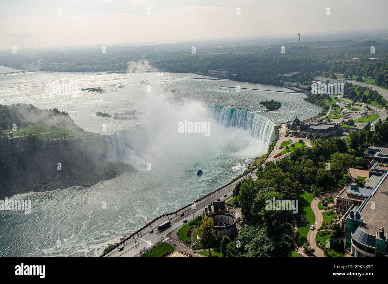 The spectacular view. Niagara Falls, Ontario, Canada Stock Photo - Alamy