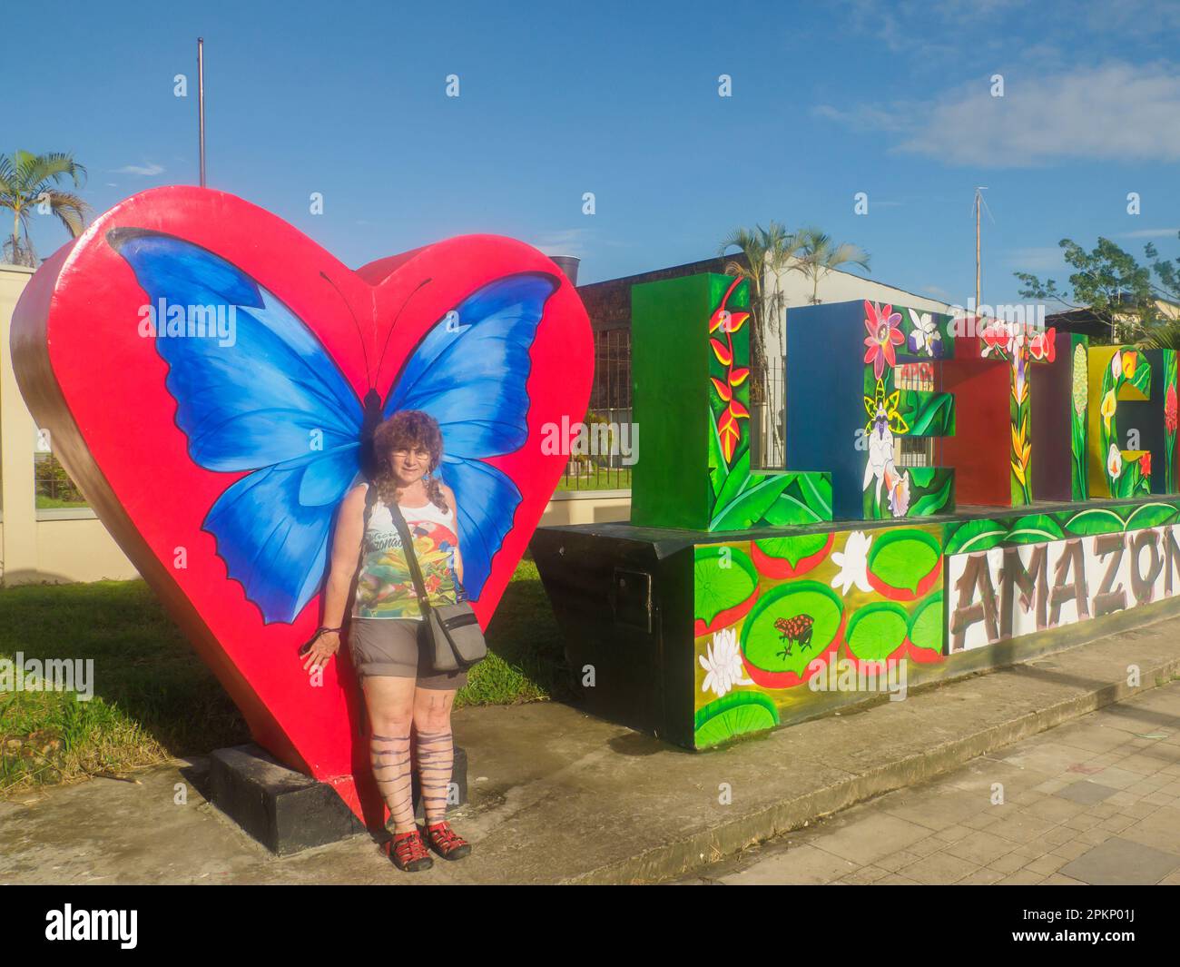 Woman in the city with 3 borders. : "Leticia, Amazonas." Leticia in the ...