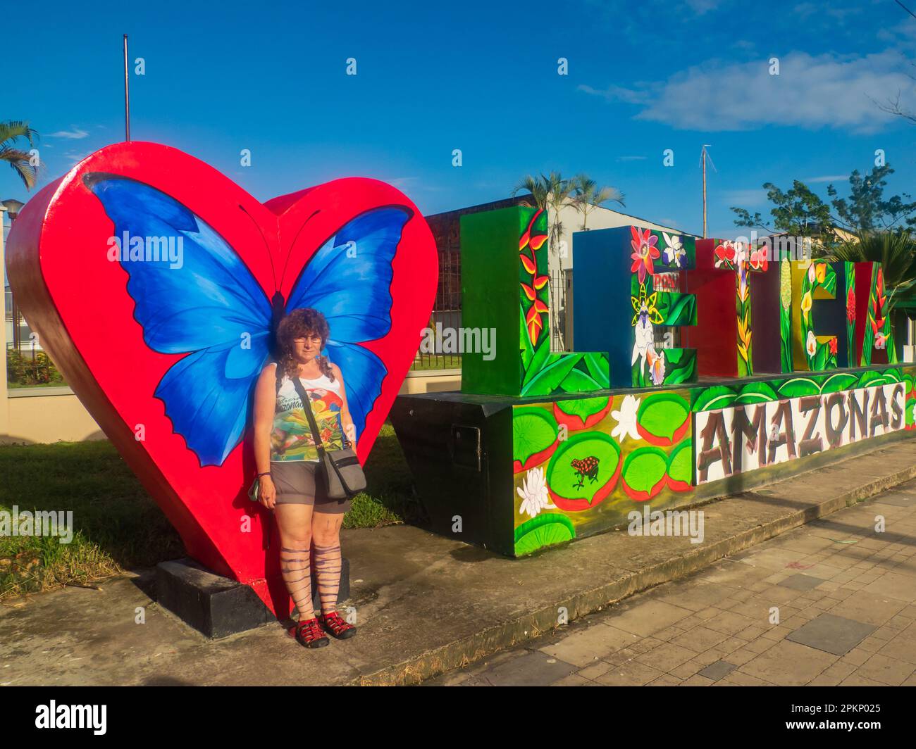 Woman in the city with 3 borders. : "Leticia, Amazonas." Leticia in the ...