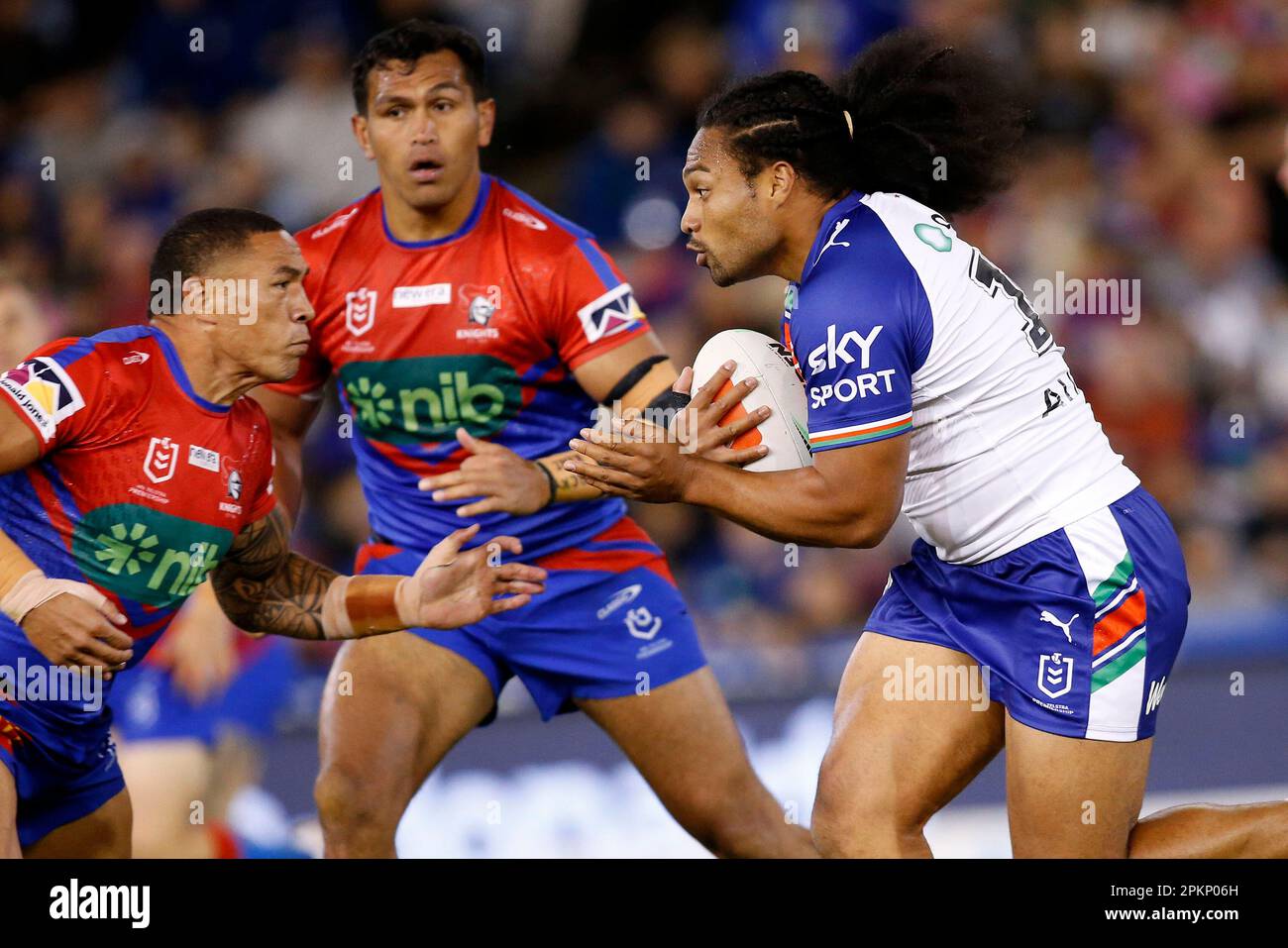 Bunty Afoa of the Warriors during the NRL Round 6 match between the ...
