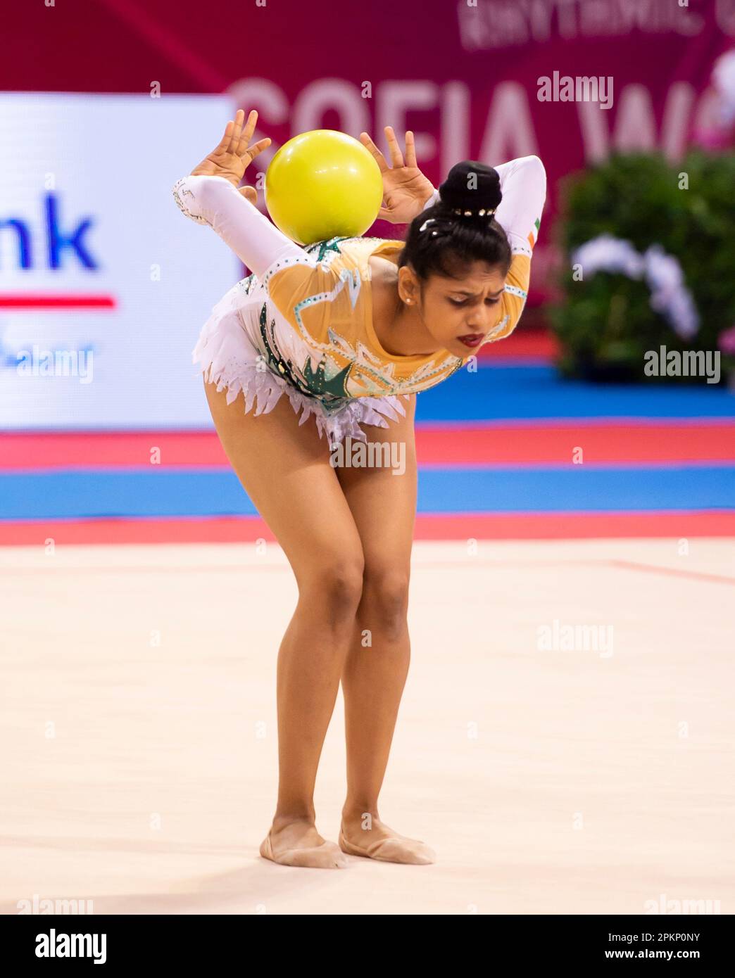 Sofia, Bulgaria. March 31, 2023. Richa Chordia of India performs with ...