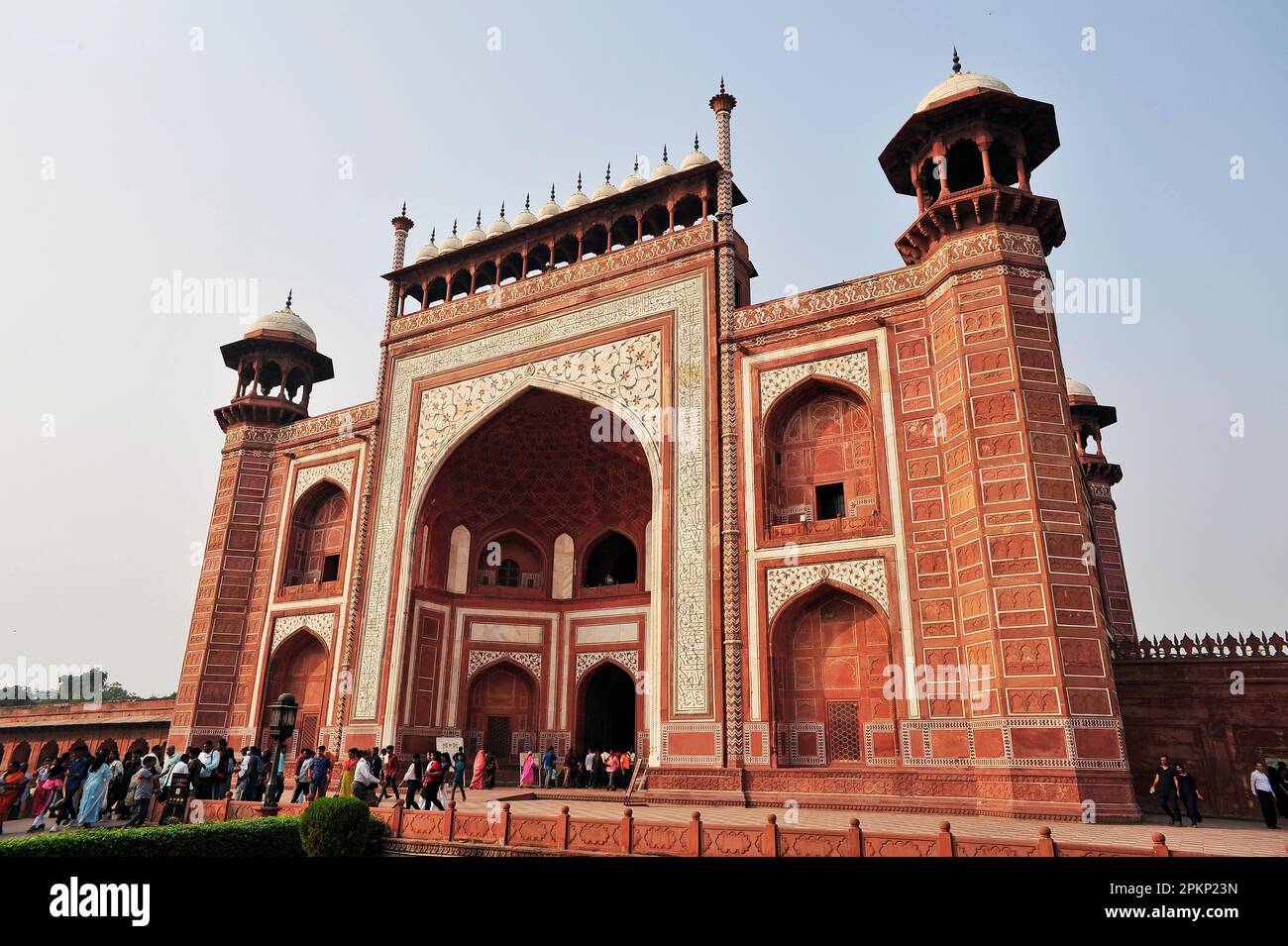 View of the Taj Mahal, India Stock Photo - Alamy