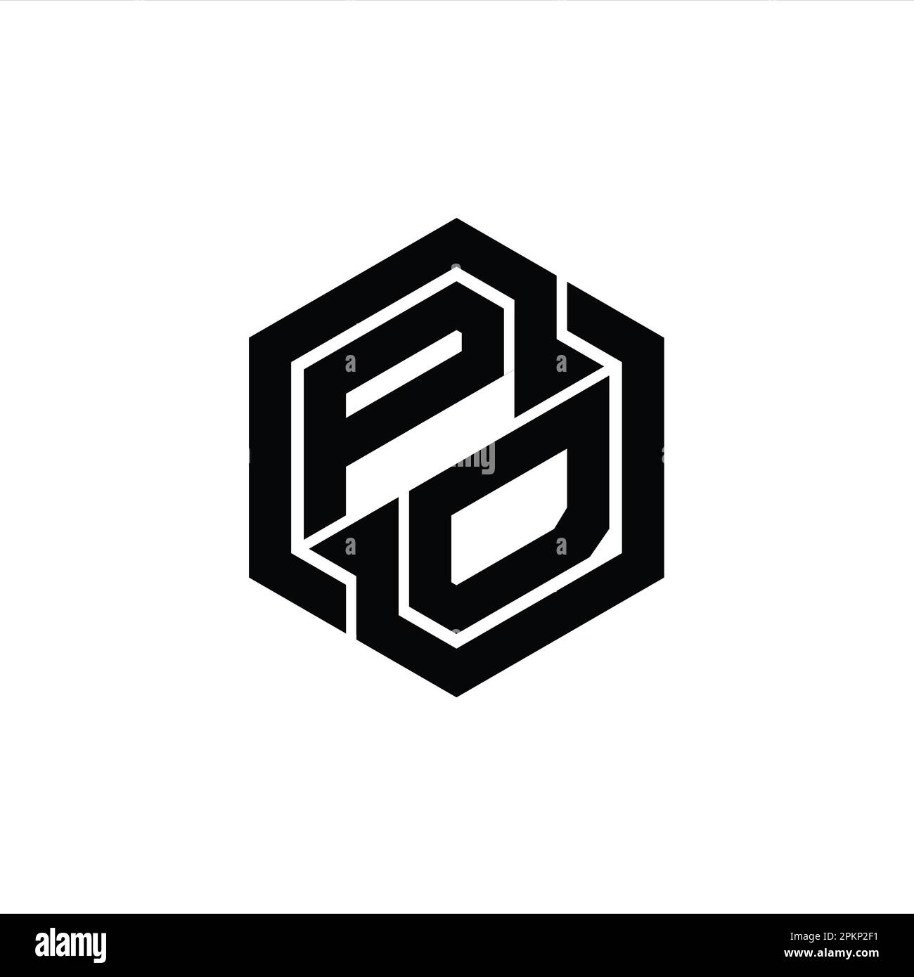 PD Logo monogram gaming with hexagon geometric shape design template ... PD Logo monogram gaming with hexagon geometric shape design template ...