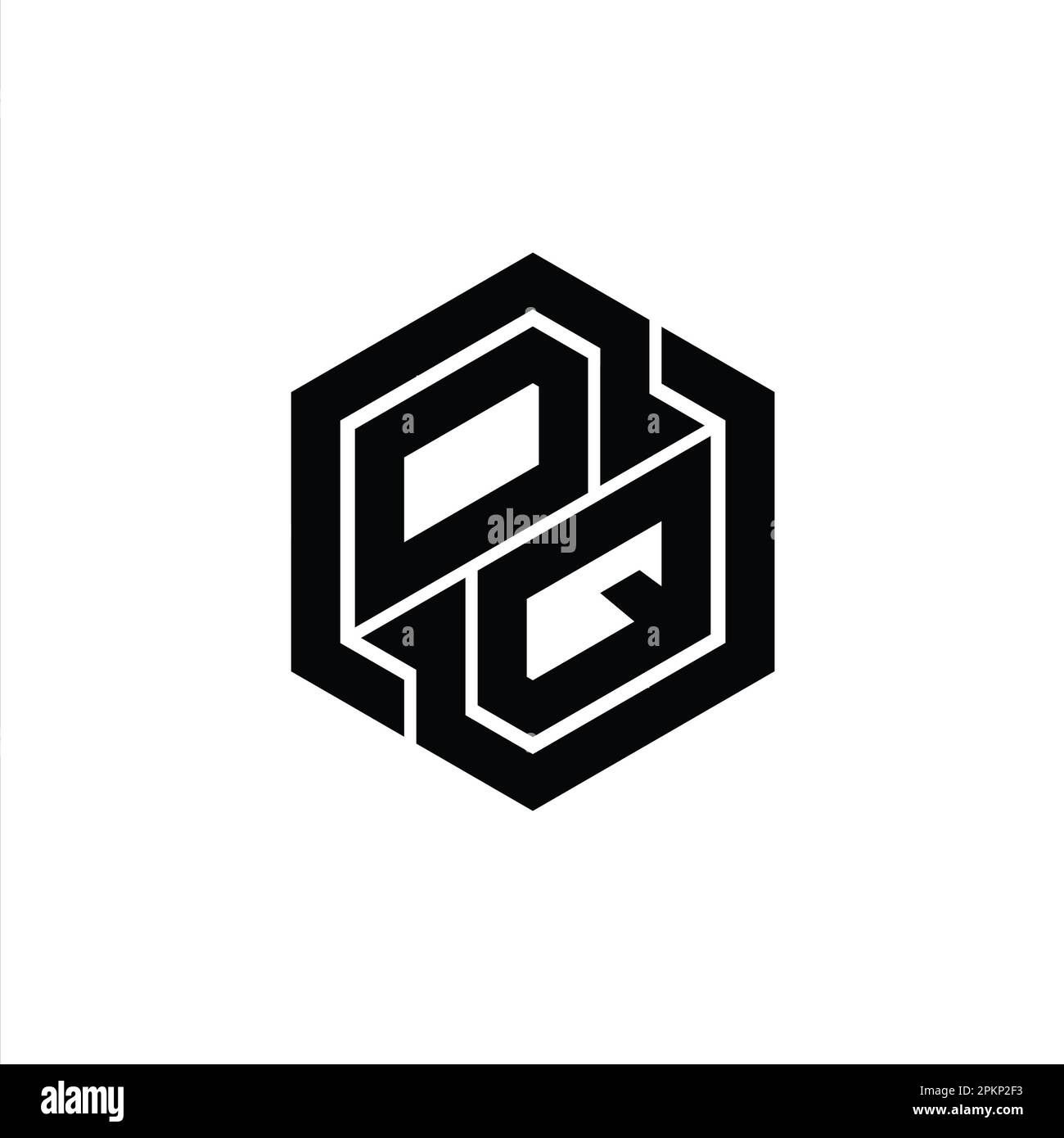 OQ Logo monogram gaming with hexagon geometric shape design template ... OQ Logo monogram gaming with hexagon geometric shape design template ...