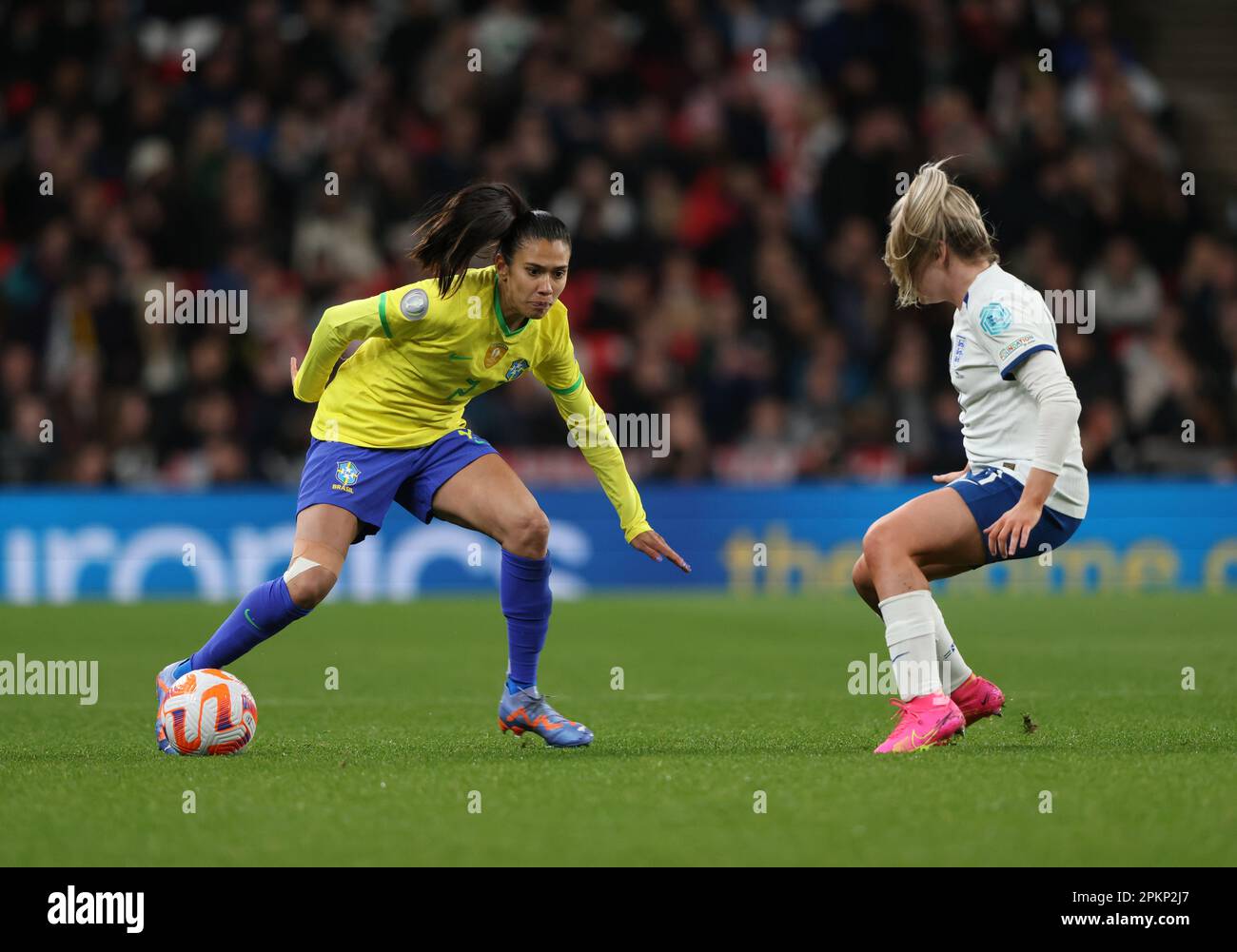 Antonia (B) at the England v Brazil UEFA Women's Finalissima 2023 match ...