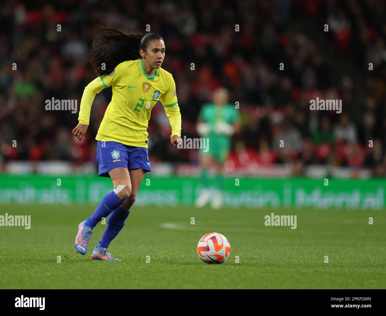 Antonia (B) at the England v Brazil UEFA Women's Finalissima 2023 match ...